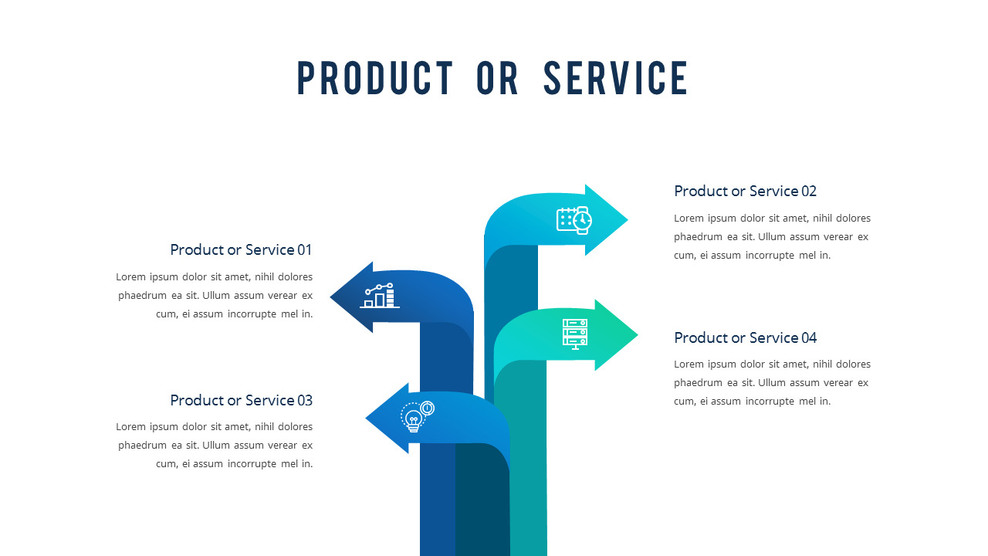 Product or Service Simple Deck|Services|Single Slides
