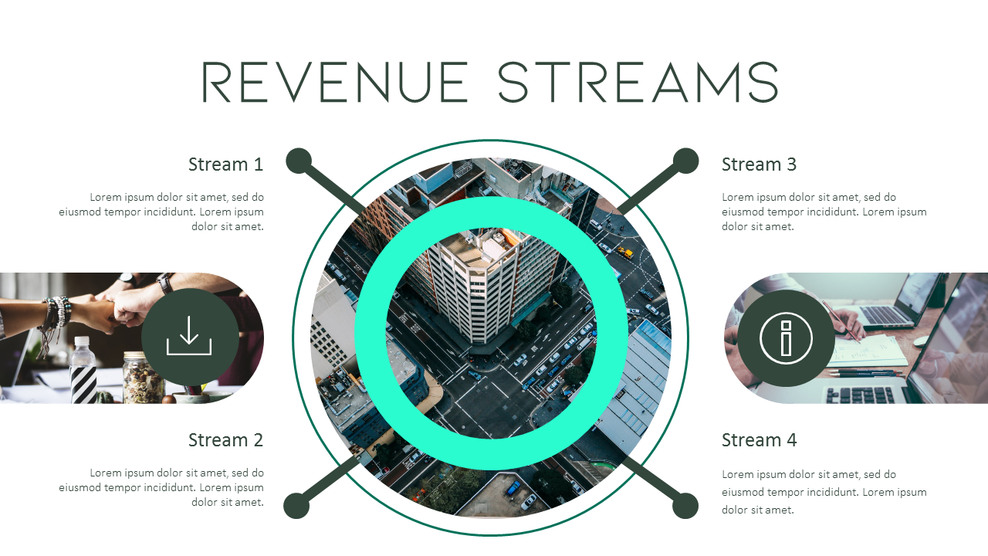 Revenue streams PowerPoint Slide|Profit, Loss|Single
