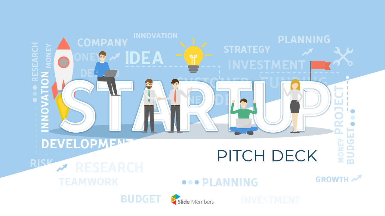Startup Pitch Deck Design|Cover|Single Slides