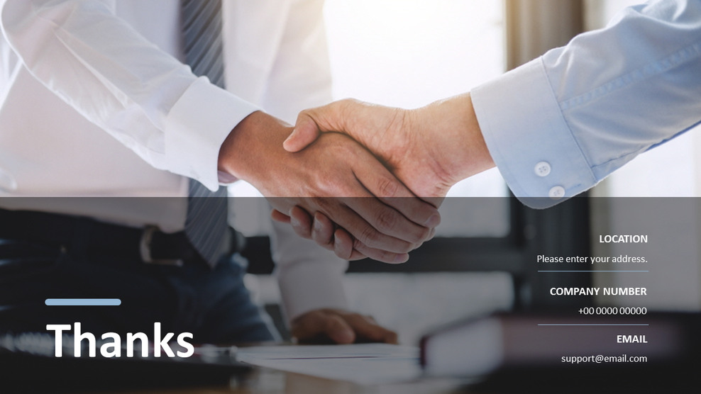 Thanks Presentation Slide