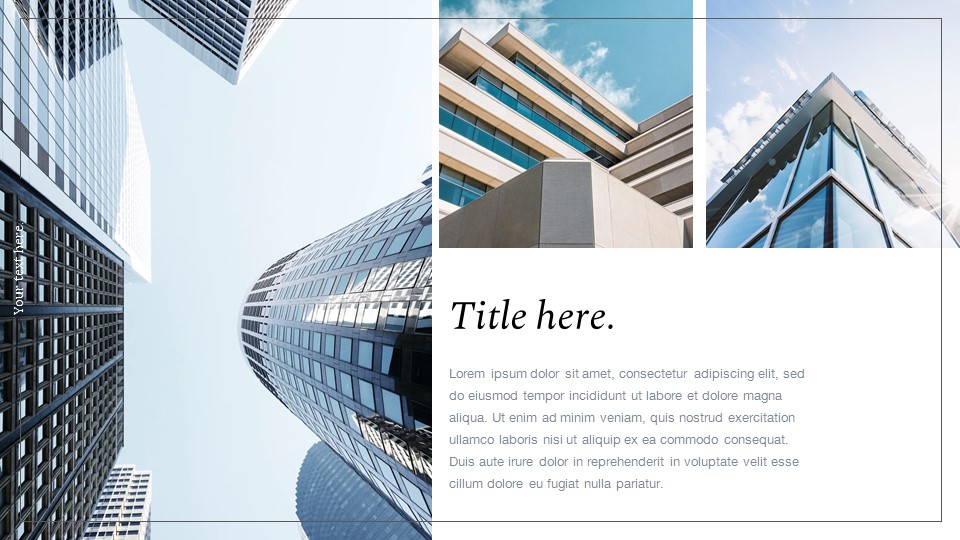 Architecture Google Slides Presentation Templates|Housing