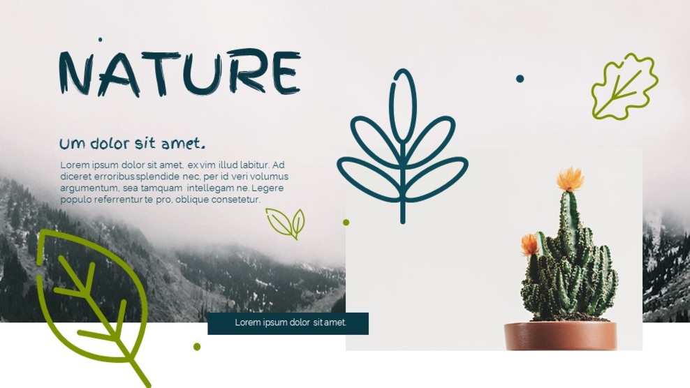 Eco Friendly Life Google Slides Templates|Nature