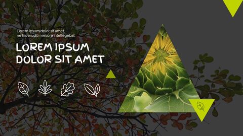 Eco Friendly Life Google Slides Templates|Nature