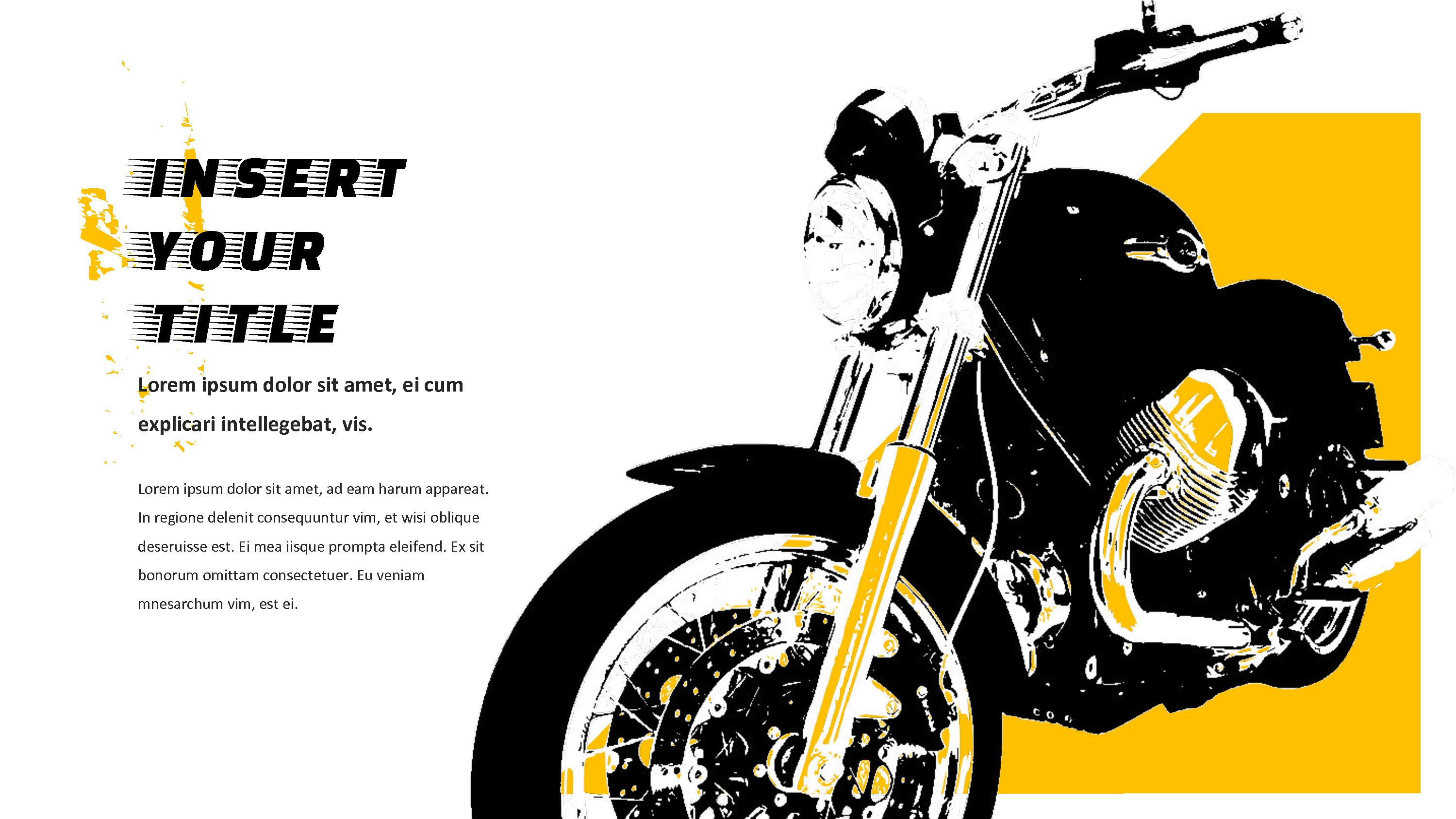 Motorcycle Google Slides Templates for Your Next Presentation
