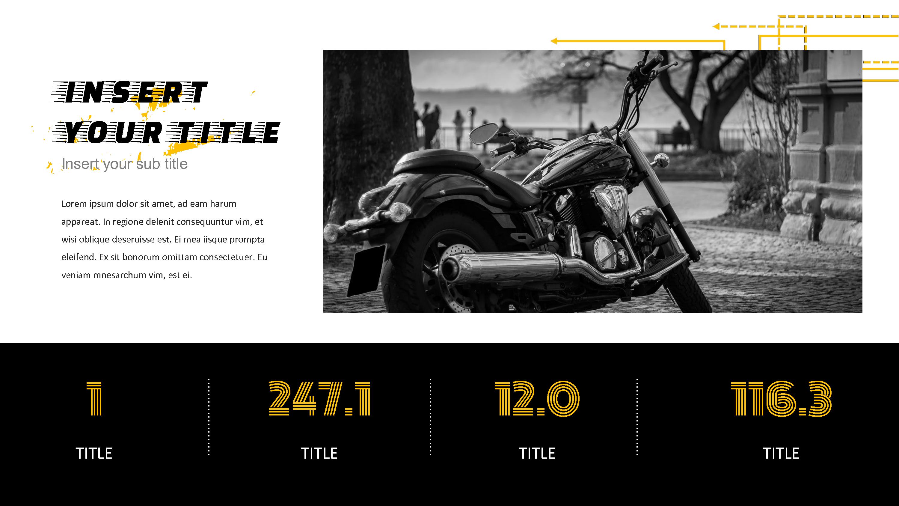 Motorcycle Google Slides Templates for Your Next Presentation