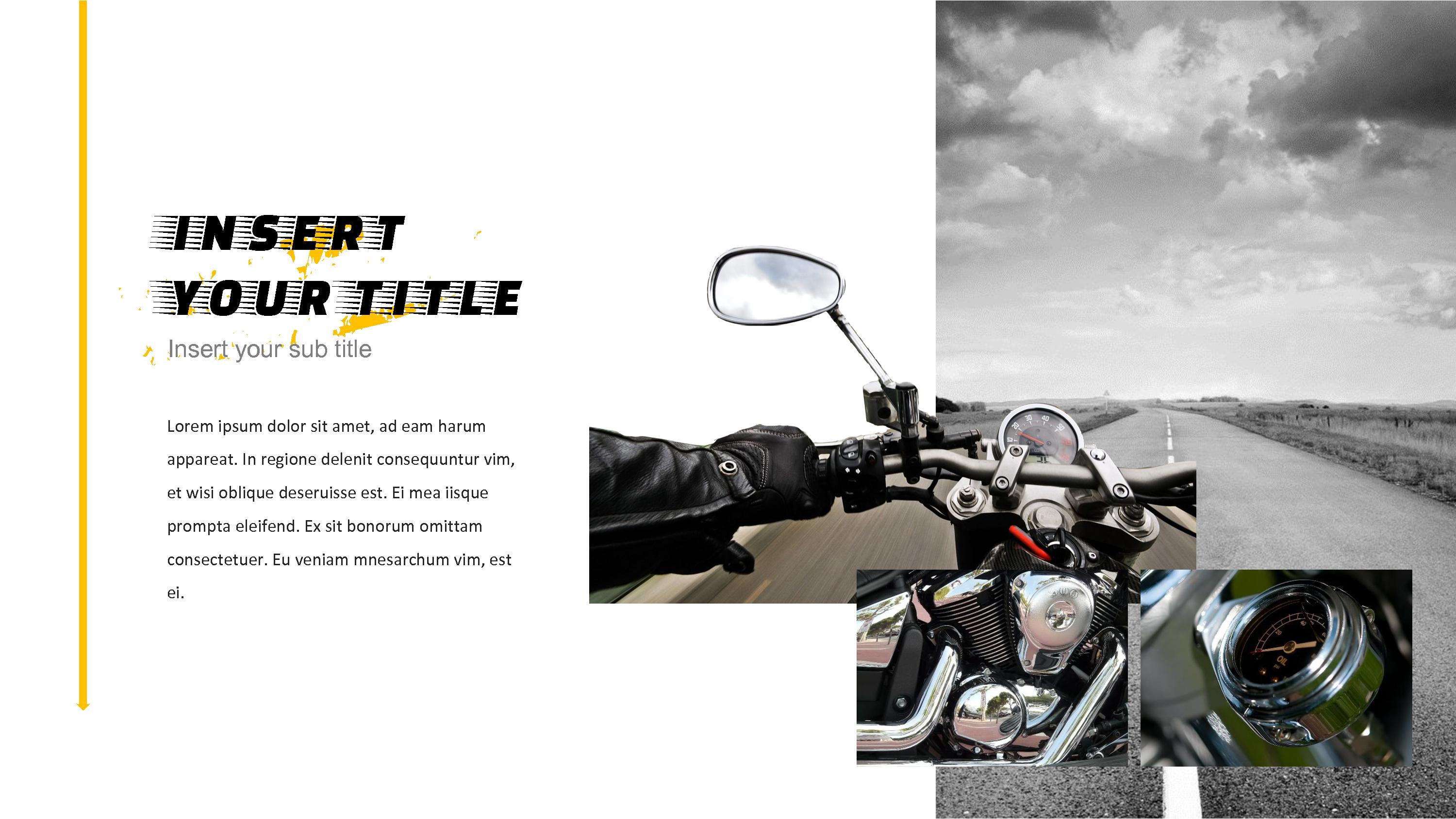 Motorcycle Google Slides Templates for Your Next Presentation