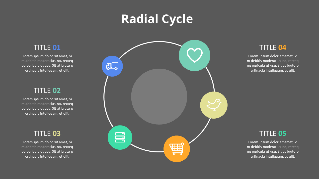 5 Stages Radial Cycle List|Diagram