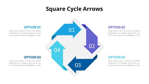 Diverse Arrow Cycle Diagram