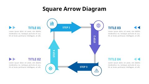 Diverse Arrow Cycle Diagram