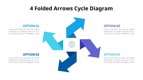 Diverse Arrow Cycle Diagram