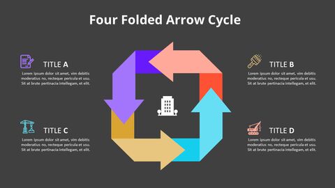 Diverse Arrow Cycle Diagram
