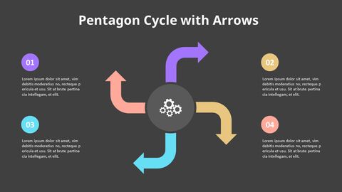 Diverse Arrow Cycle Diagram