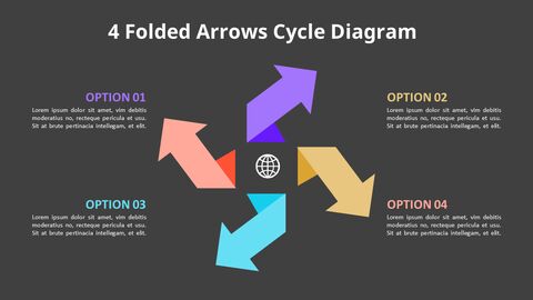 Diverse Arrow Cycle Diagram