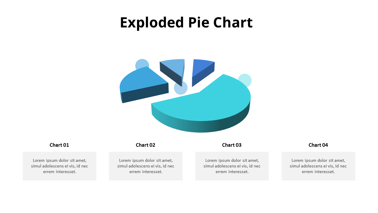 Exploded Pie Chart and List