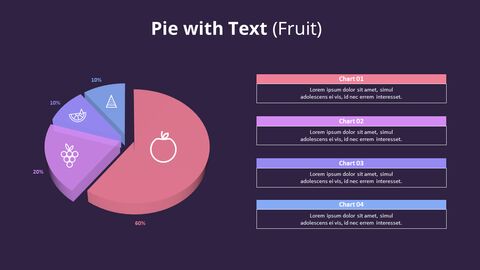 Exploded Pie Chart and List