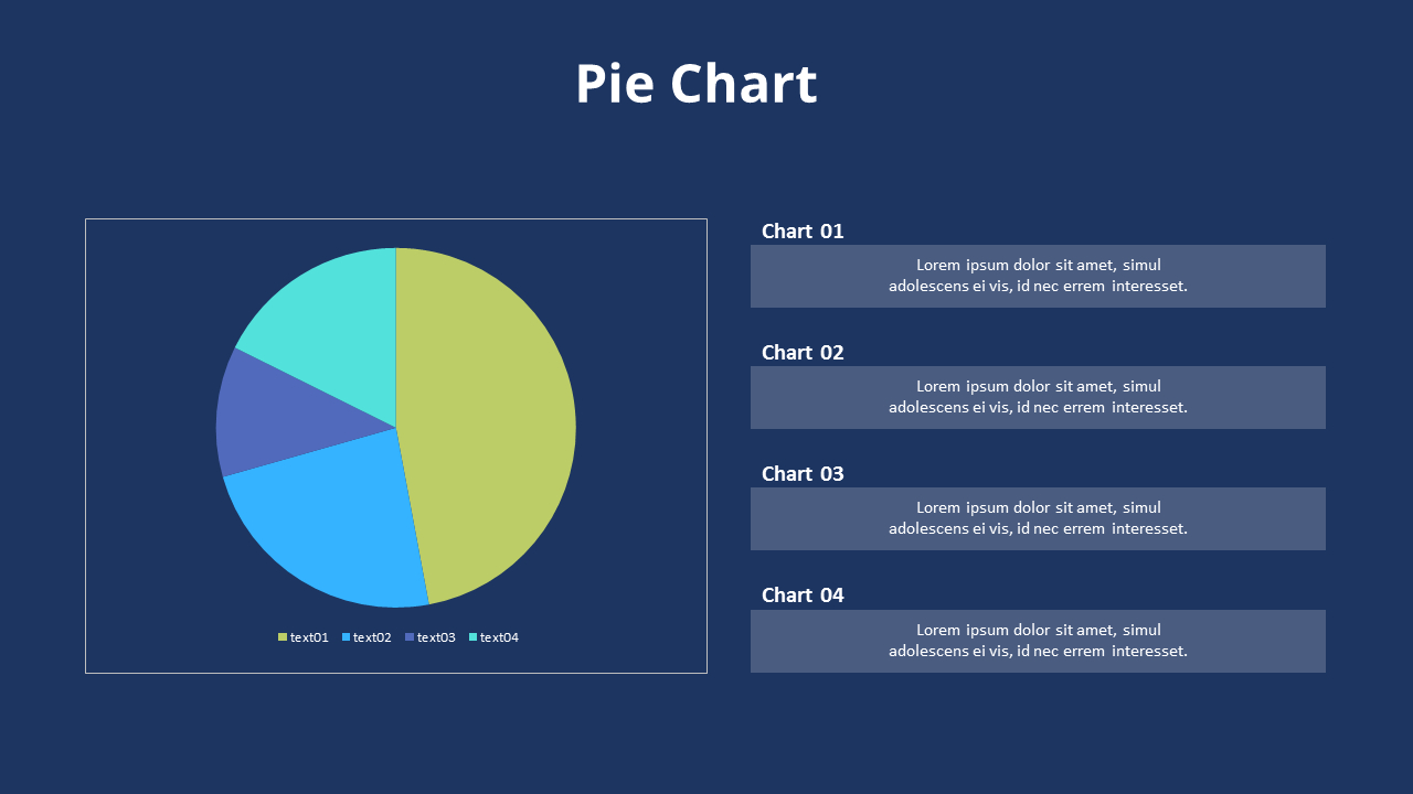 Pie Graph with Text Boxes