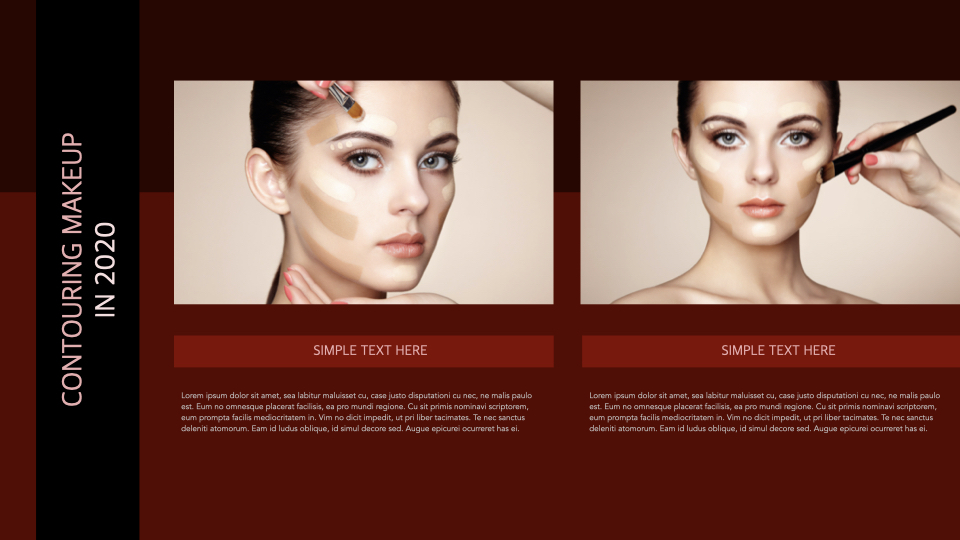 Beauty Makeup Ultimate Keynote Template|Business