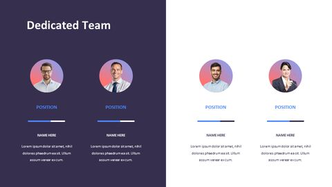 Creative Project Pitch Deck Simple Google Slides Templates