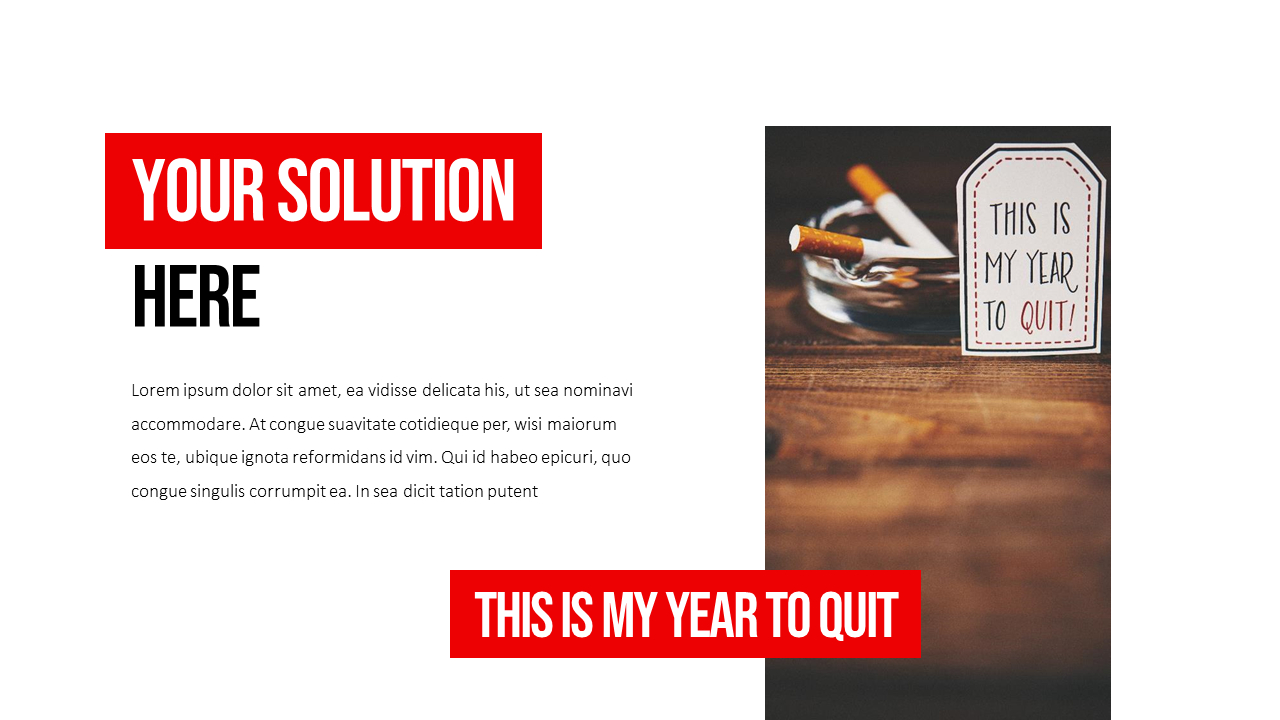 Quit Smoking Google Slides to PowerPoint