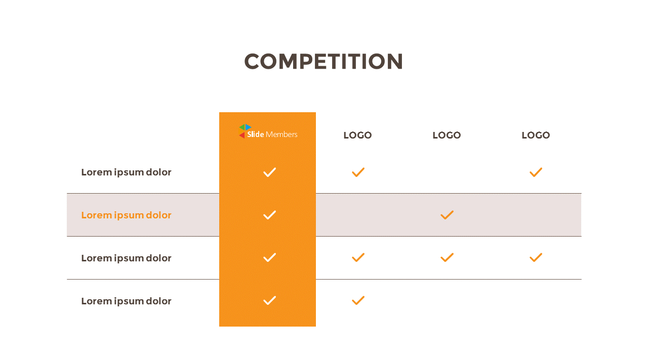 Competition|Competitor|Single Slides