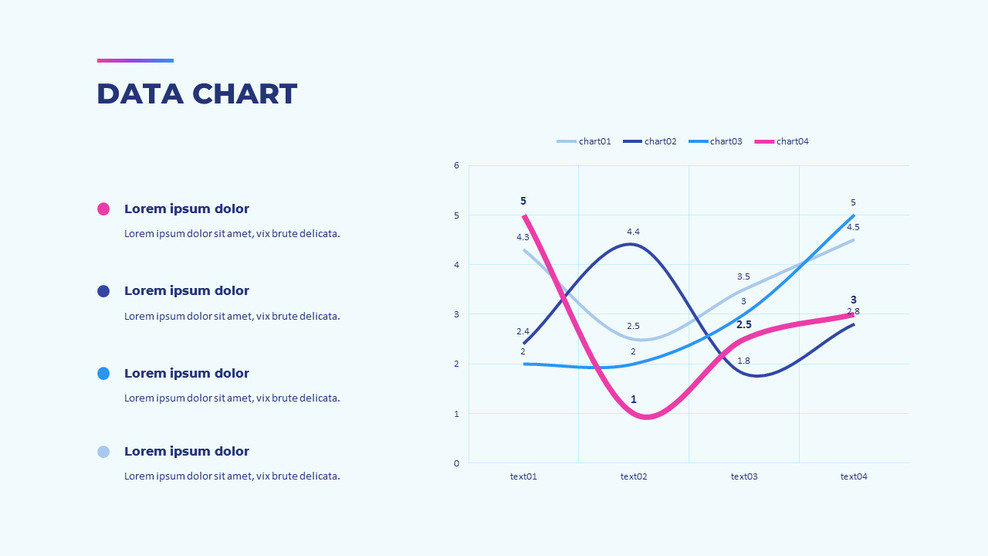 Free PowerPoint Chart Template: Clean Business Data Slides for Reporting