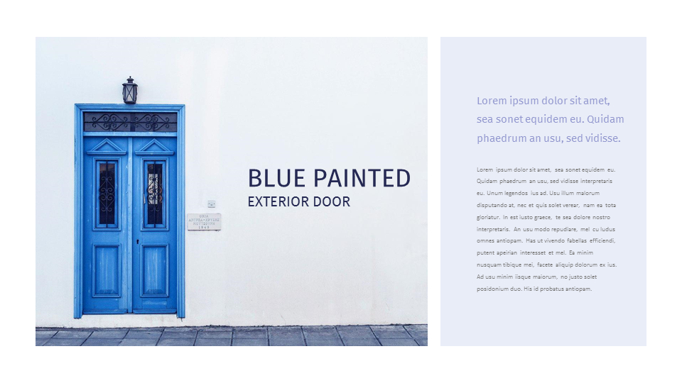 Door Design Interactive Google Slides