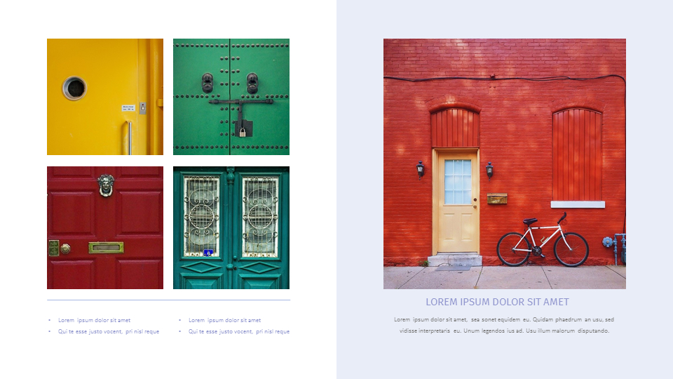 Door Design Interactive Google Slides