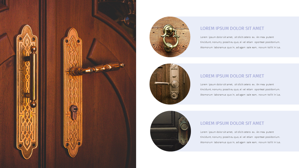 Door Design Interactive Google Slides