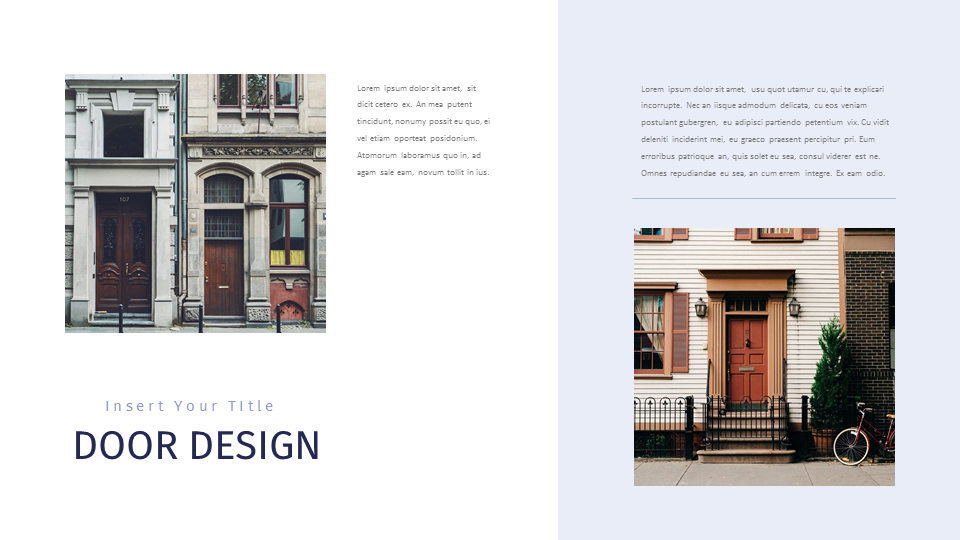 Door Design Interactive Google Slides