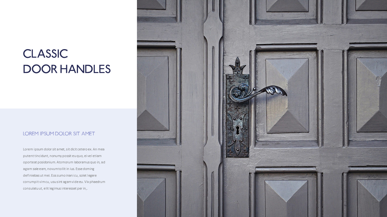 Door Design PowerPoint Proposal