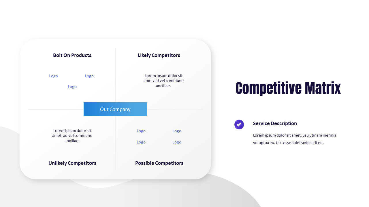 Competitive Matrix Slide