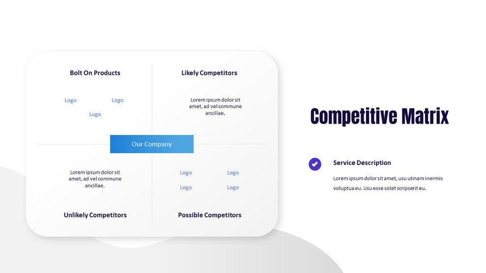 Competitive Matrix Slide