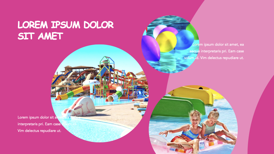 Water Park Keynote PowerPoint|Lifestyle
