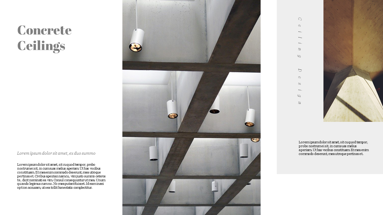 Ceiling Design Best PowerPoint Templates