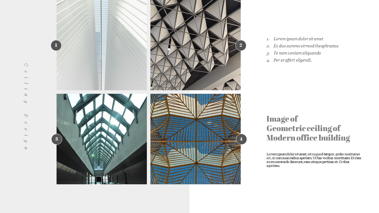 Ceiling Design Best PowerPoint Templates