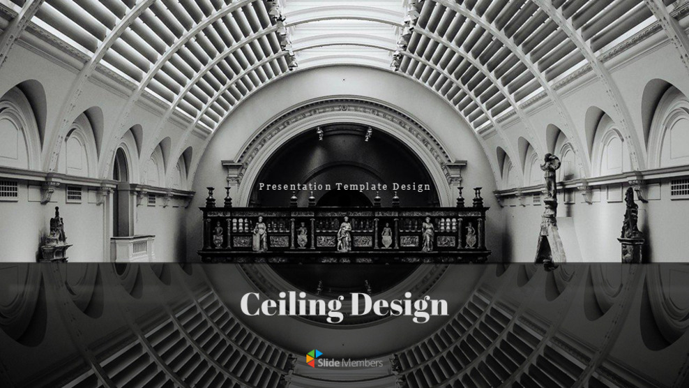 Ceiling Design Simple Google Slides