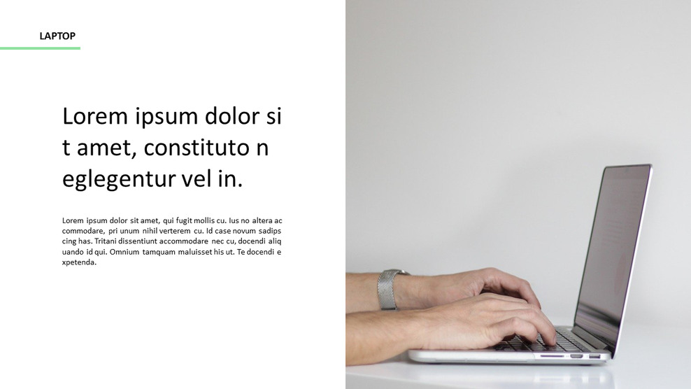 Facts about Laptop Business Presentation PPT