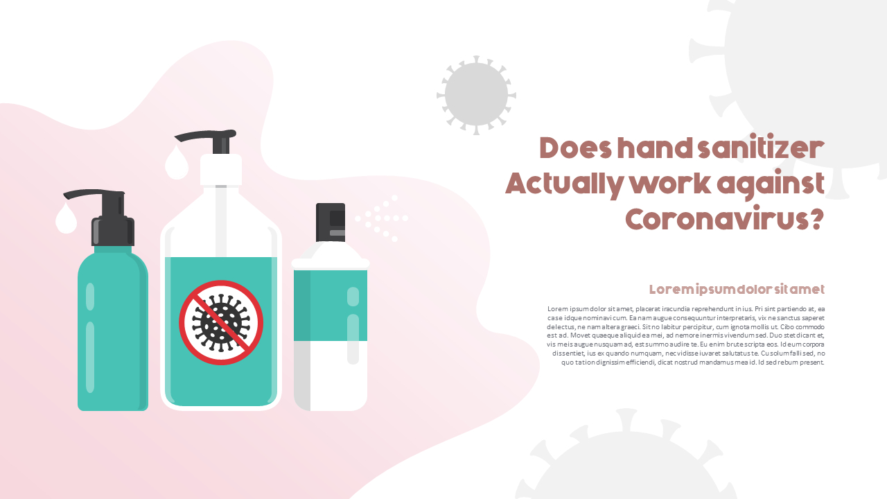 Post-Coronavirus World - Social Distancing Simple PowerPoint Template ...