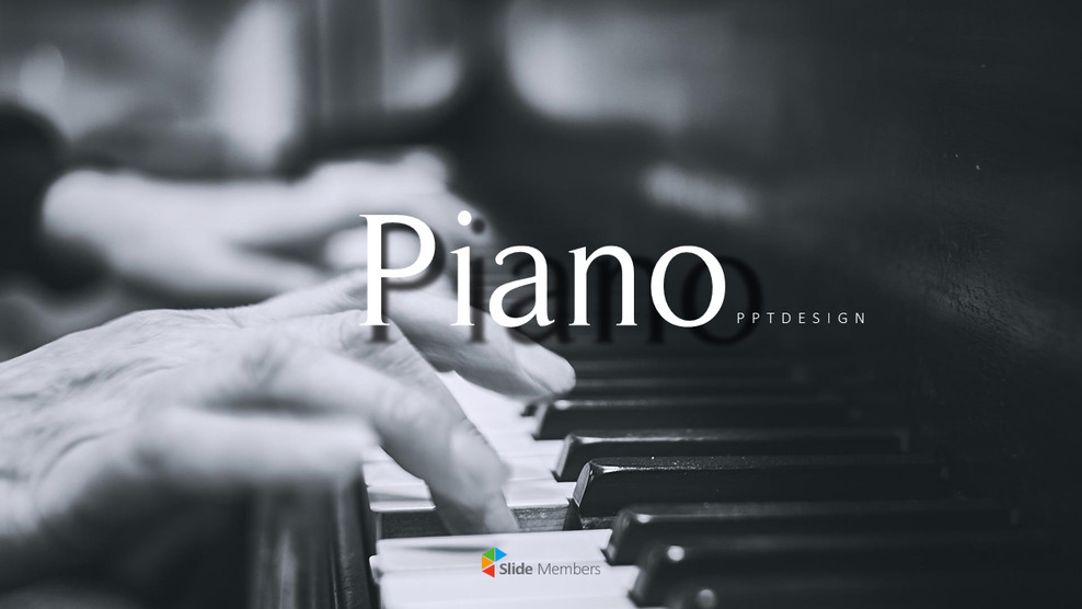 Piano Outline PPT Presentation