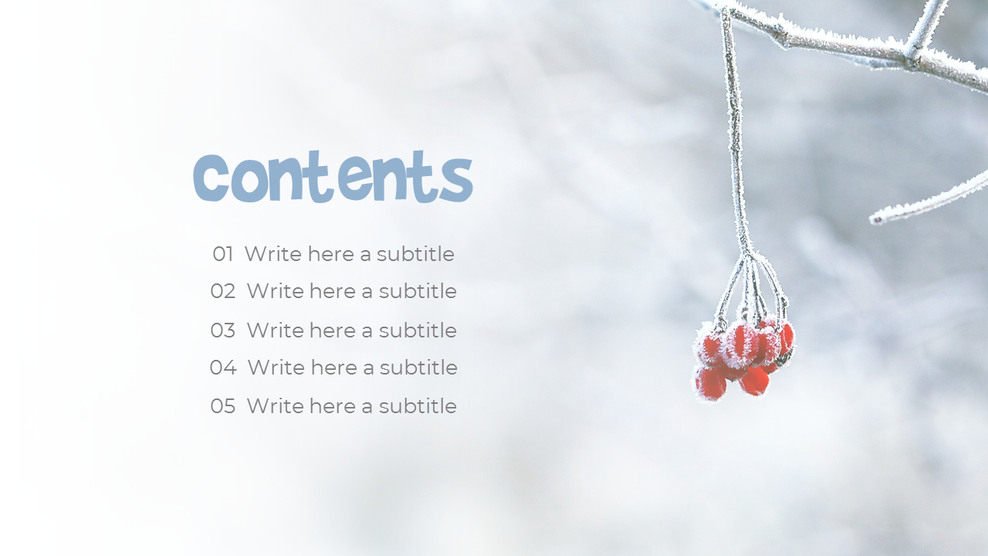 Agenda Deck Layout|Single Slides