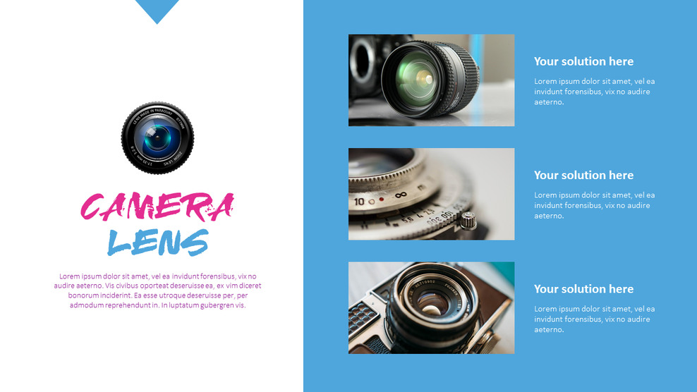 Camera Lens Introduction Slide