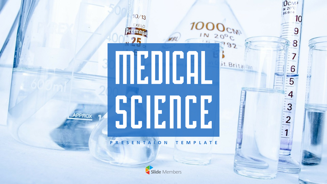 Medical science Template Design|Cover|Single Slides