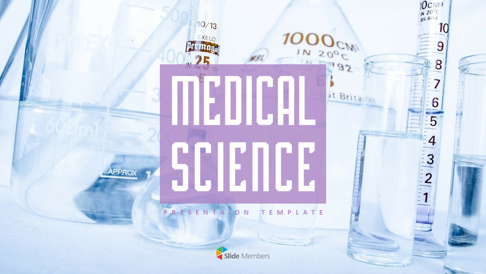 Medical science Template Design|Cover|Single Slides
