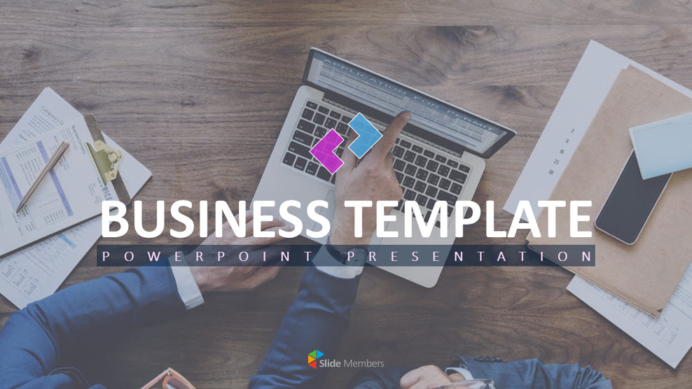 Business Template Cover Slide