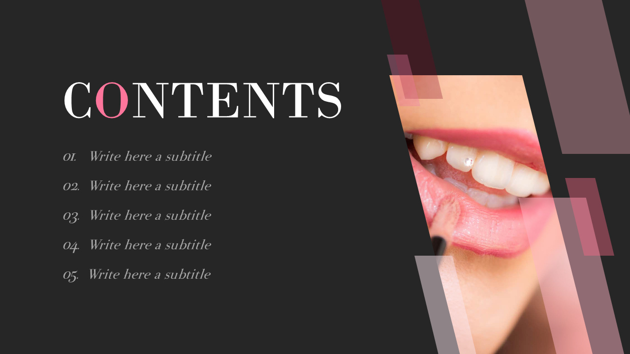 Content page|Agenda|Single Slides