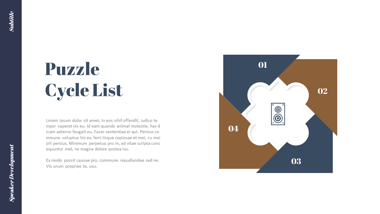 Development of speakers Interactive PowerPoint Examples
