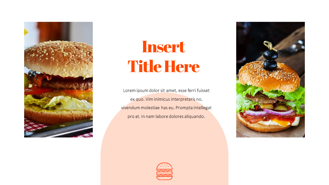 Hamburger creating PowerPoint Presentations