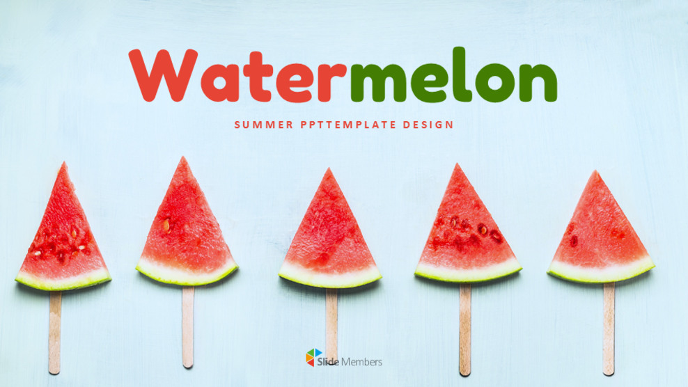 Watermelon Google Slides Themes & Templates