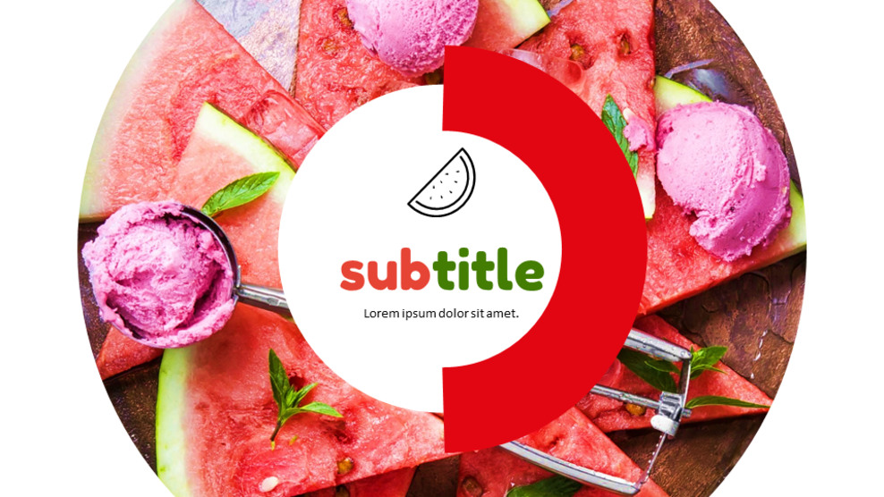 Watermelon Google Slides Themes & Templates