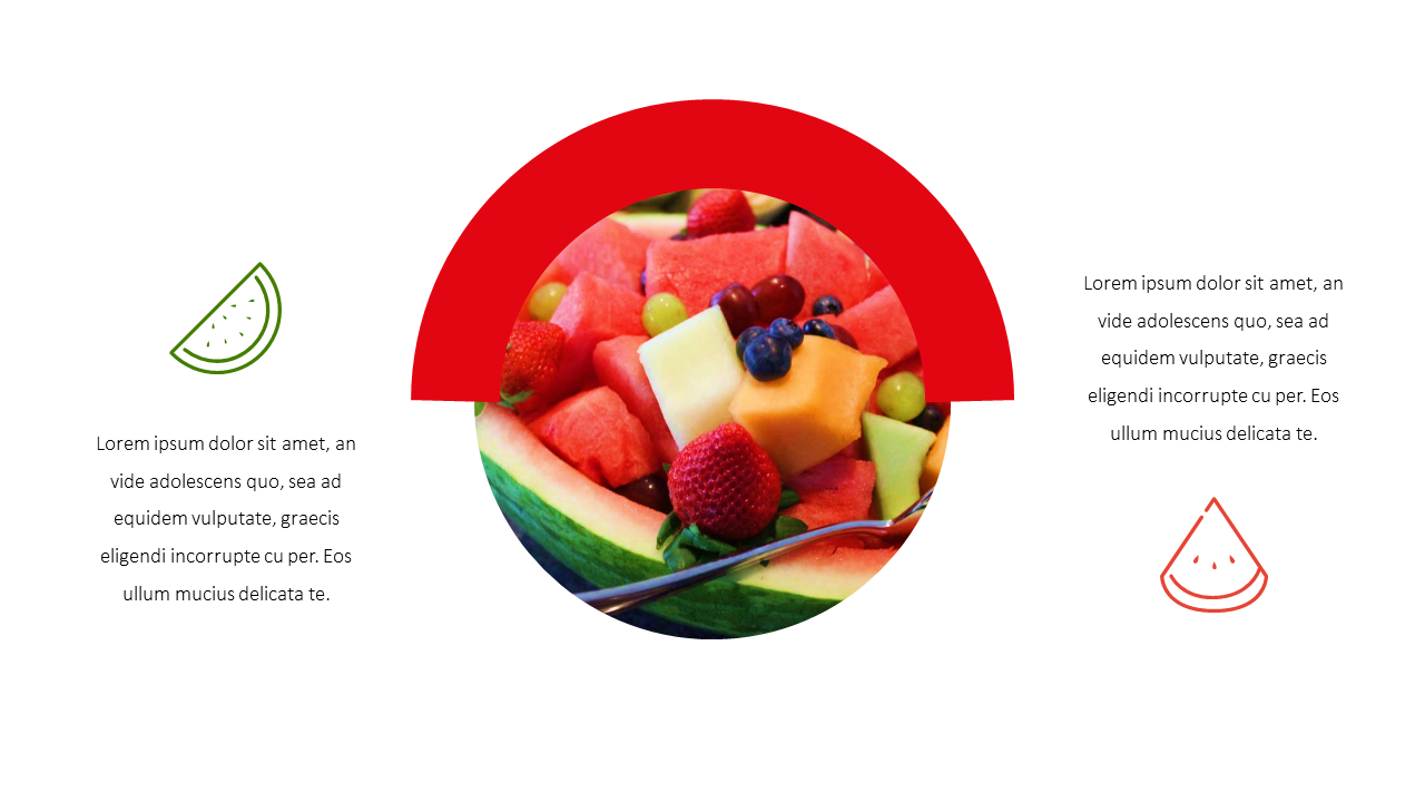 Watermelon Simple PowerPoint Design